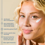 Sensitive SPF 40 Non-Tinted – COTZskincare