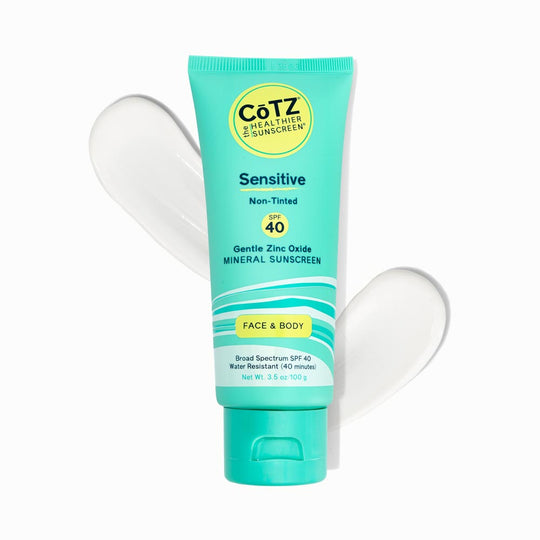 Sensitive SPF 40 Non-Tinted – COTZskincare